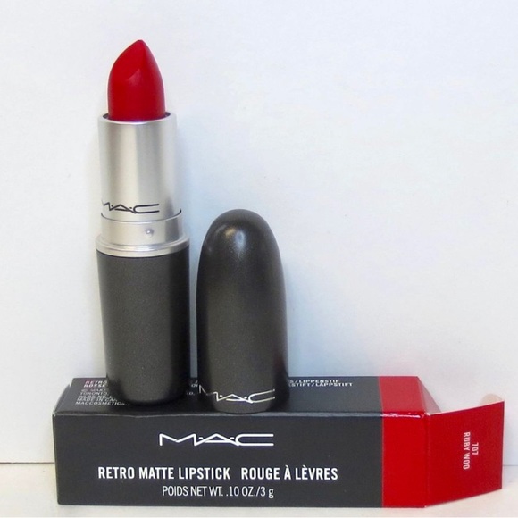 MAC Cosmetics | Makeup | Brand New Mac Retro Matte Ruby Woo And All ...